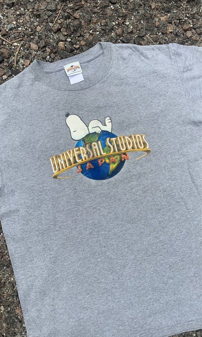 VTG UNIVERSAL STUDIOS JAPAN X SNOOPY, Men's Fashion, Tops & Sets ...