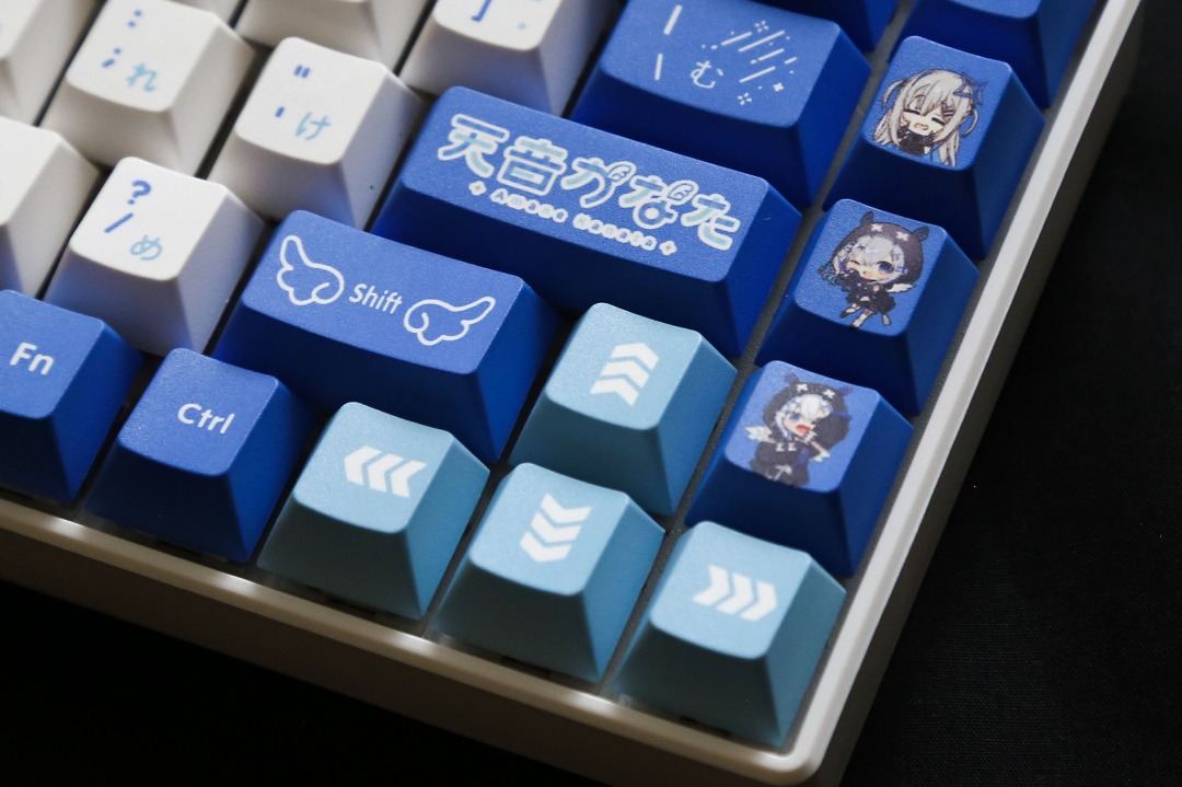 Vtuber Hololive JP Amane Kanata Theme PBT Keycaps, Computers & Tech ...