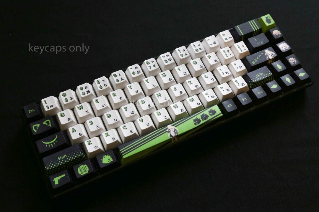 Vtuber Hololive JP Shishiro Botan Theme PBT Keycaps, Computers & Tech ...