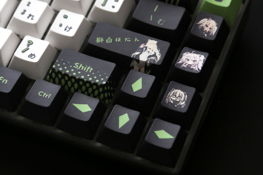 Vtuber Hololive JP Shishiro Botan Theme PBT Keycaps, Computers & Tech ...