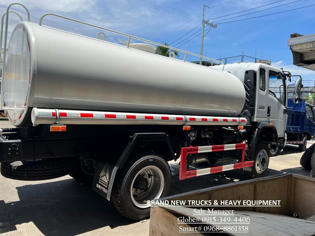 Water Truck 8KL Sinotruk Homan H3 Brandnew 4x4, Special Vehicles, Heavy ...