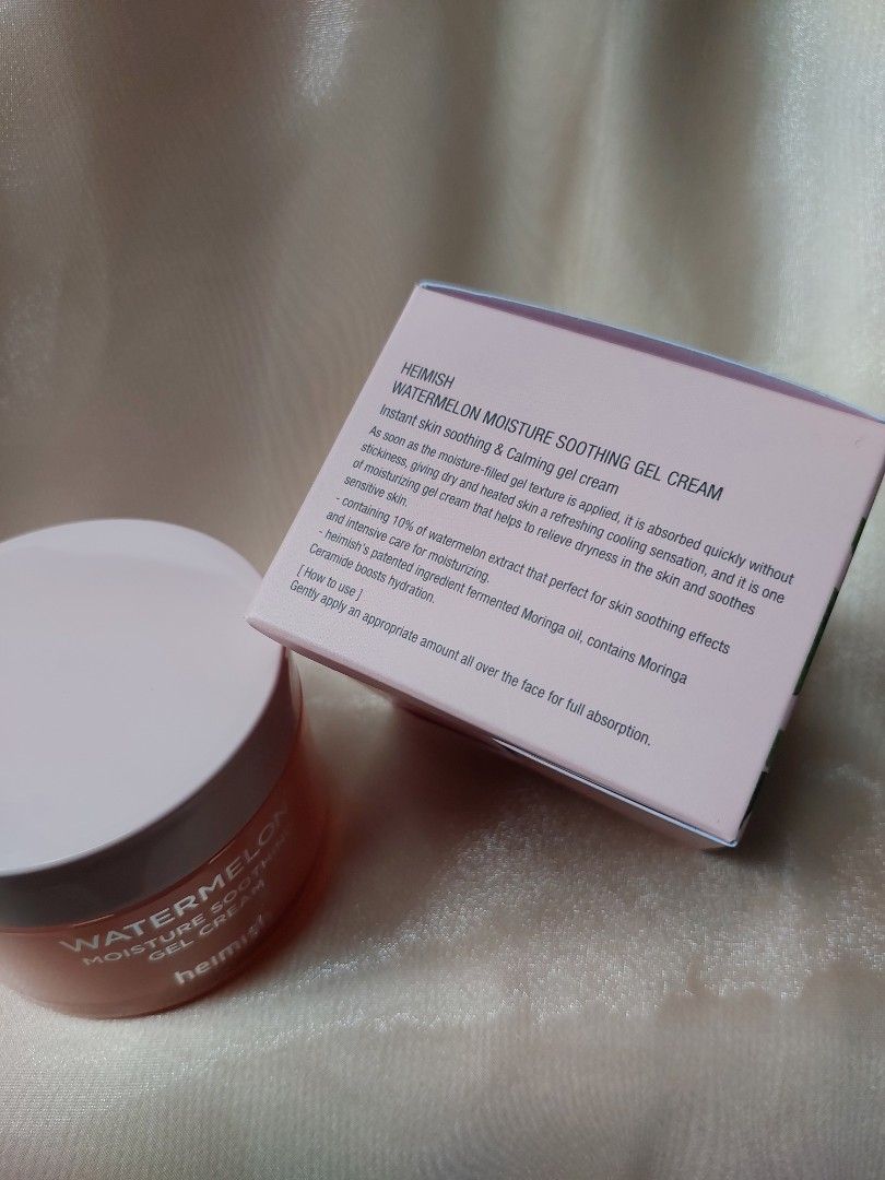 HEIMISH Watermelon Moisture Soothing Gel Cream, Beauty & Personal Care ...