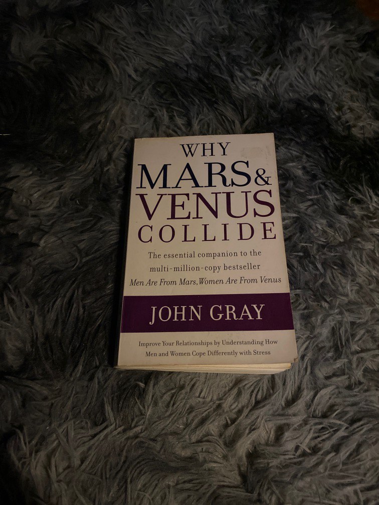 Why Mars and Venus Collide - John Gray, Hobbies & Toys, Books & Magazines, Fiction & Non-Fiction ...