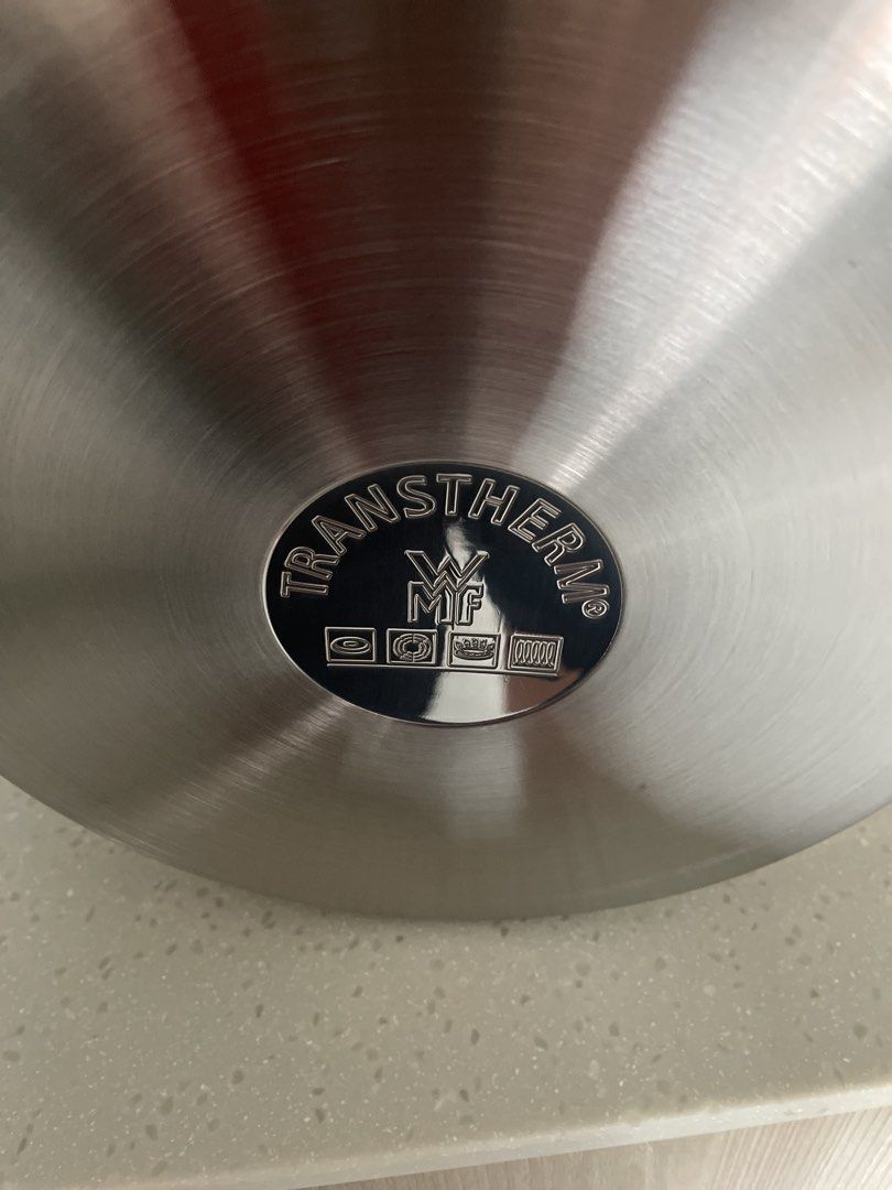 WMF 24 cm Stainless Steel Pot, Furniture & Home Living, Kitchenware ...