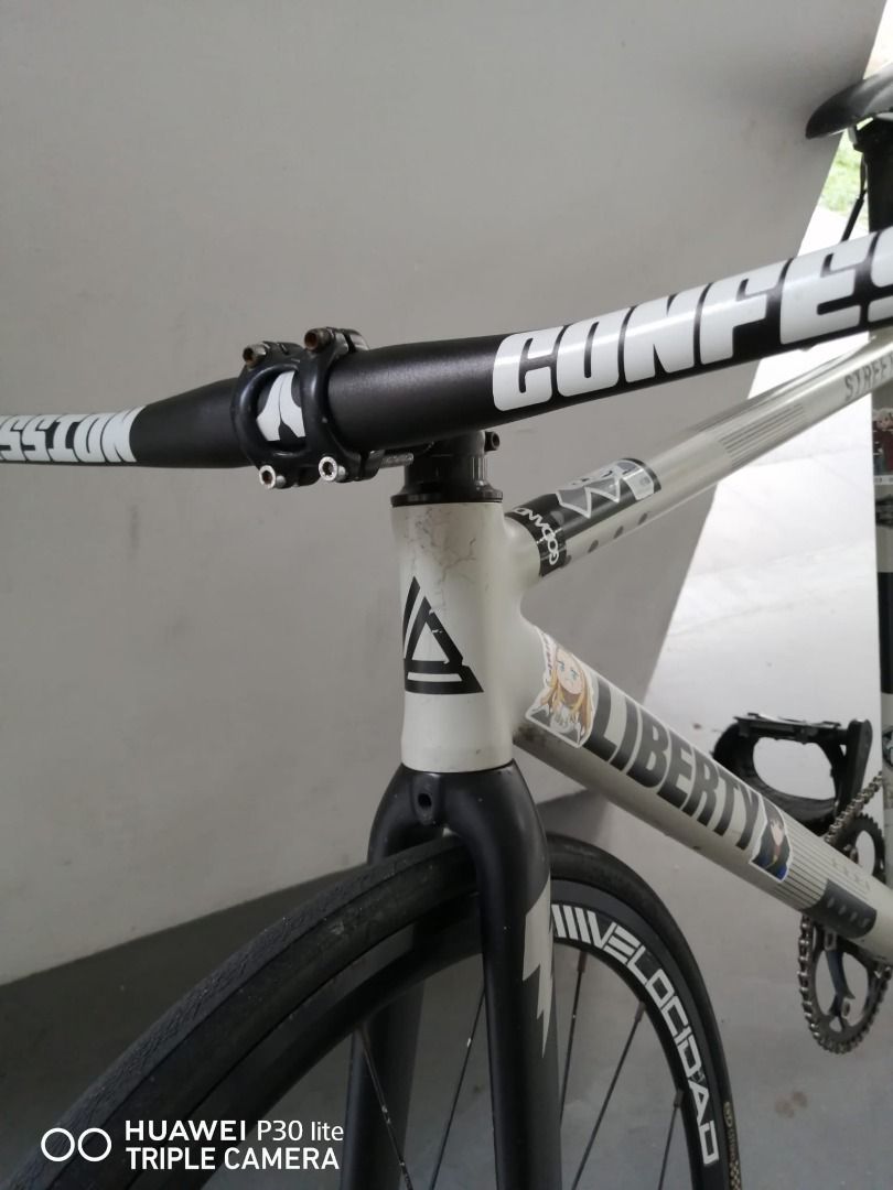 Wtt/Wts Liberty street v5 fixie frameset/fullbike, Sports Equipment ...