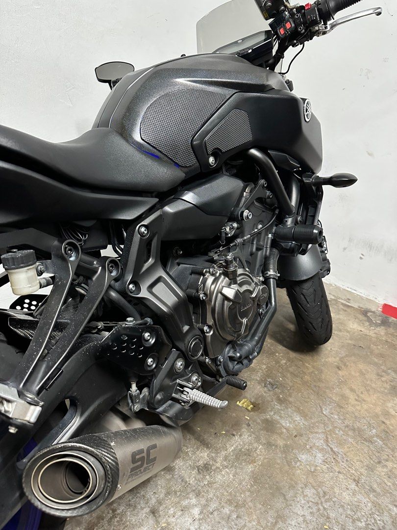 Yamaha MT07, Motorcycles, Motorcycles for Sale, Class 2 on Carousell