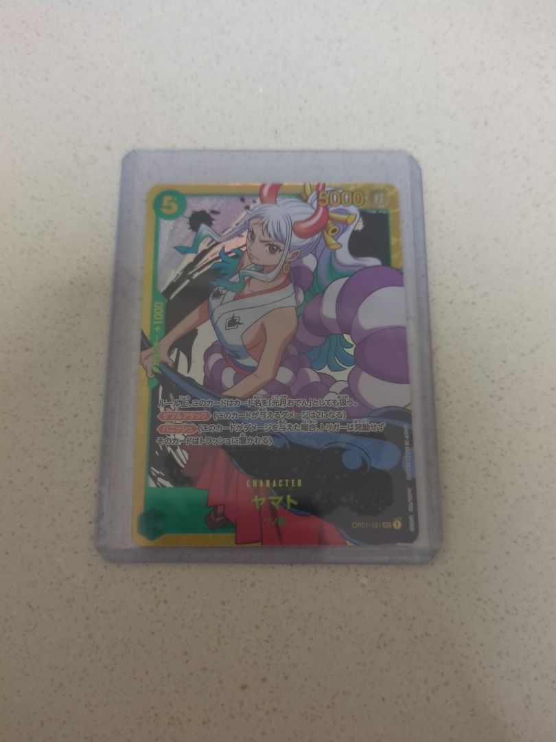 Yamato Sec One Piece Card Game Op Alt Art Hobbies Toys Toys Games On Carousell