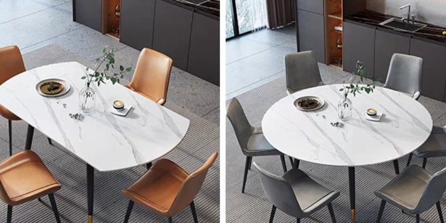 YuNa Extendable Dining Table, Furniture & Home Living, Furniture ...