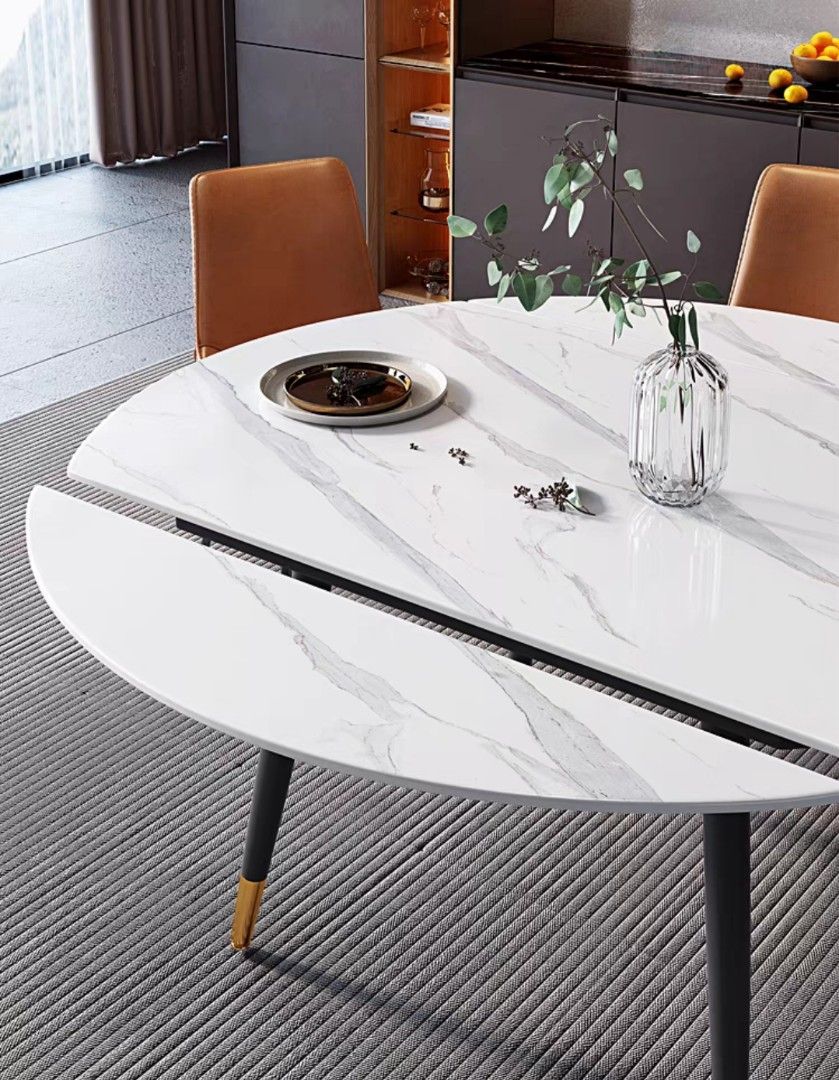 YuNa Extendable Dining Table, Furniture & Home Living, Furniture ...