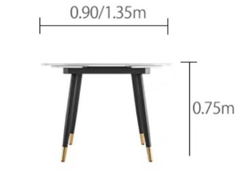 YuNa Extendable Dining Table, Furniture & Home Living, Furniture ...