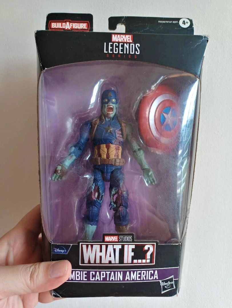 Zombie Captain America Marvel Legends What if? Action Figure, Hobbies ...