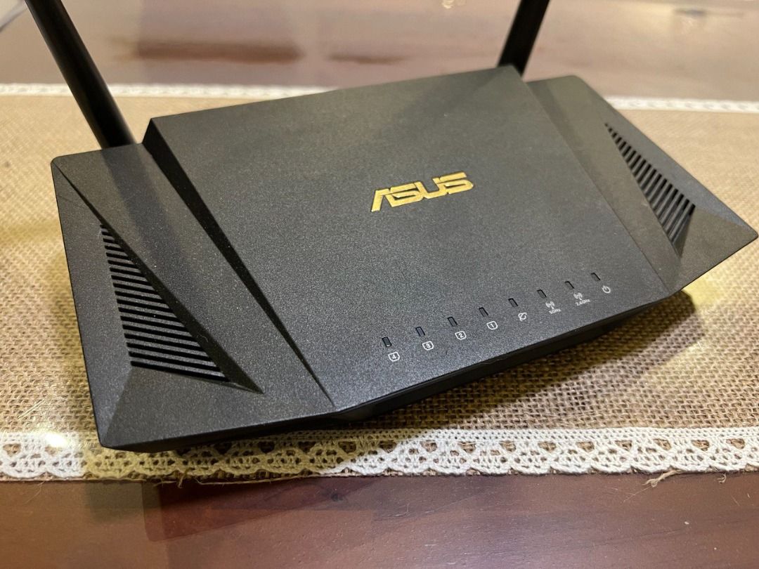 02 SETS AVAILABLE ASUS RT AX56U AX1800 Dual Band WiFi 6 Router Computers Tech Parts