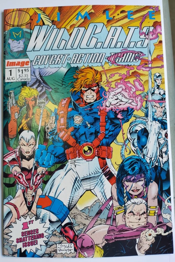 1992 Wildcats Covert Action Teams Comic #1 Jim Lee & Brandon Choi First ...