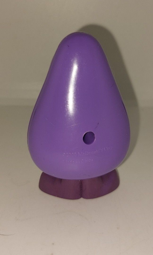 2000 Mcdonald's Happy Meal Grimace Collectible Plastic Toy Figure Mcdo ...