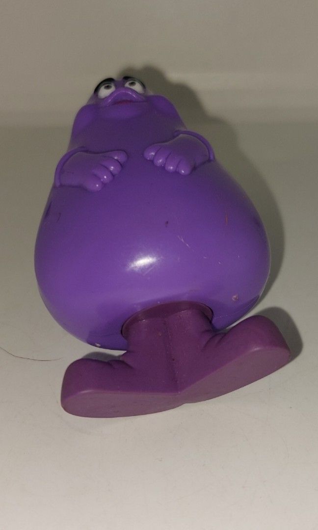 2000 Mcdonald's Happy Meal Grimace Collectible Plastic Toy Figure Mcdo ...