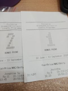 11 NTUC Bonus Points, Tickets & Vouchers, Vouchers on Carousell