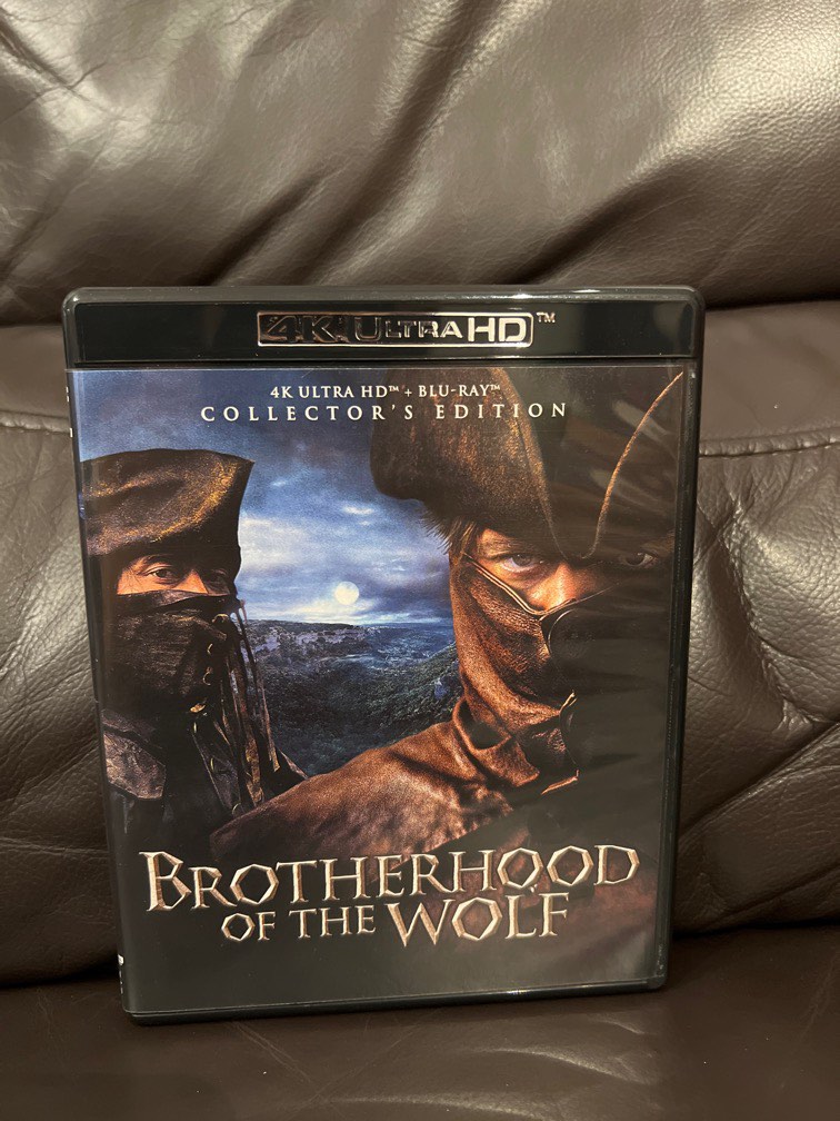 (4K)(3discs) Brotherhood of the Wolf - Scream Factory 4K Ultra HD UHD ...