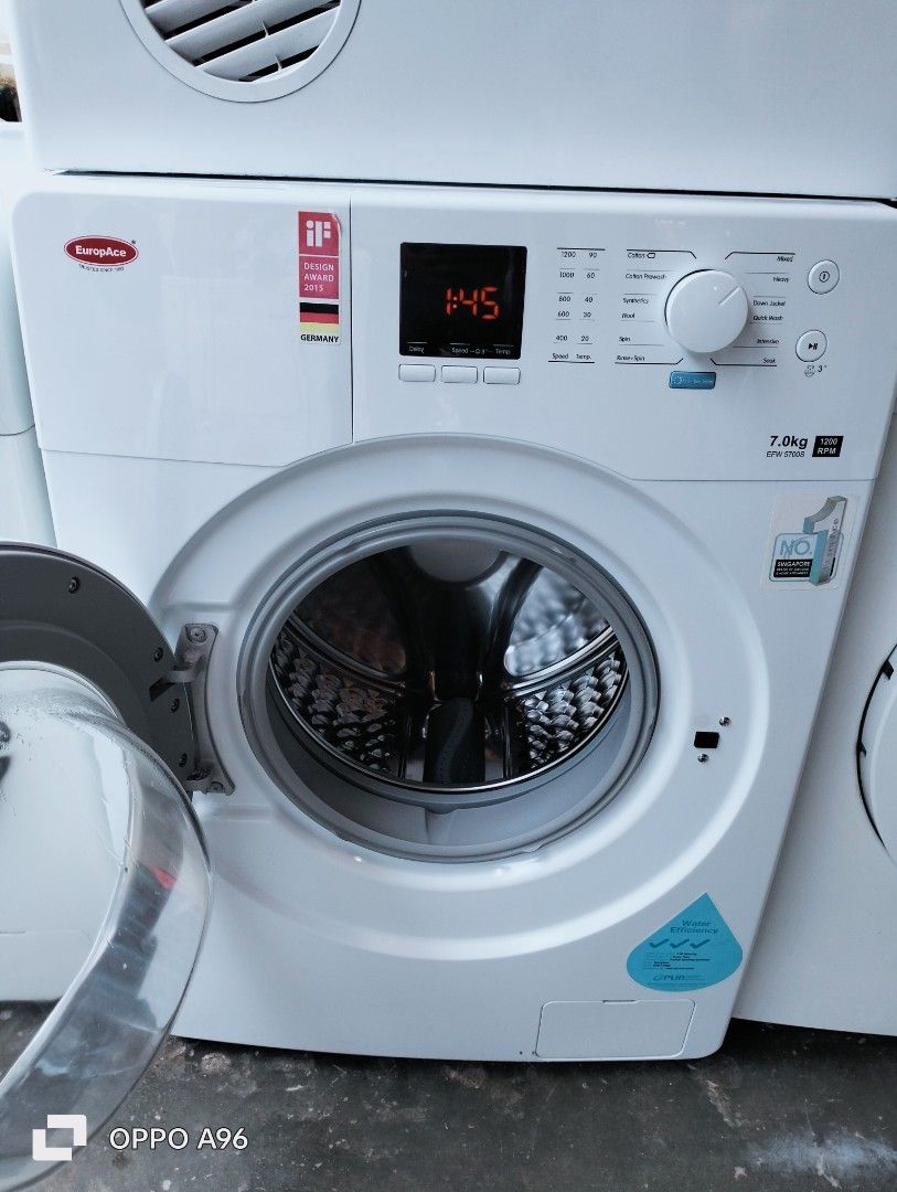 7/7Kg Washing Machine& Vented Dryer(Pair), TV & Home Appliances ...