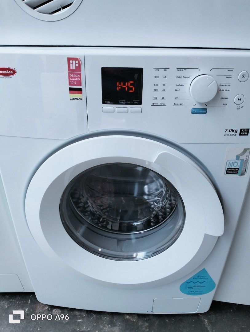 7/7Kg Washing Machine& Vented Dryer(Pair), TV & Home Appliances ...