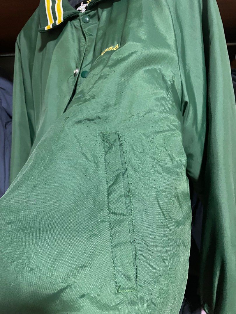 90s Florence Bobcats Nylon Varsity Vintage Jacket on Carousell