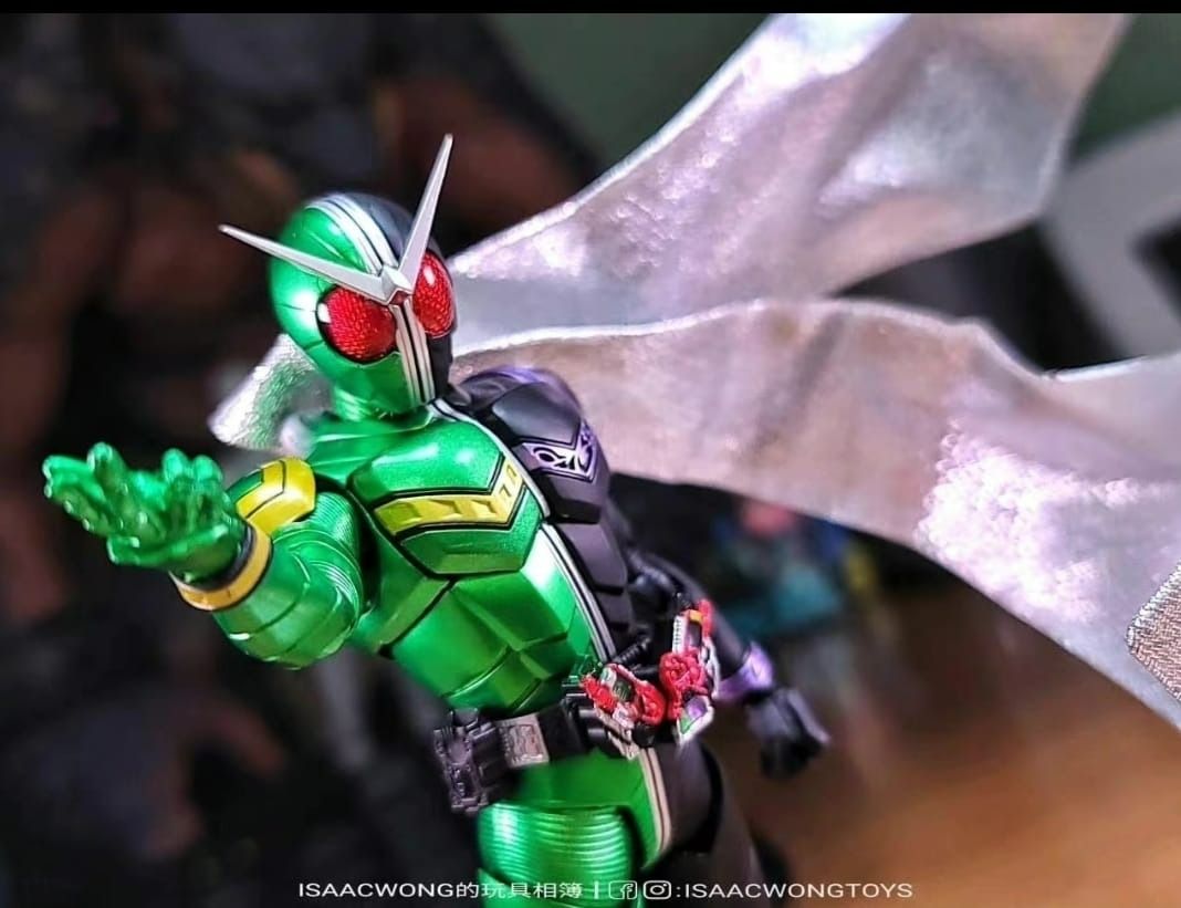 全新 行版 真骨彫製法 幪面超人 SHF 旋風王牌 W 風都偵探 Cyclone Joker, 興趣及遊戲, 玩具 & 遊戲類 - Carousell