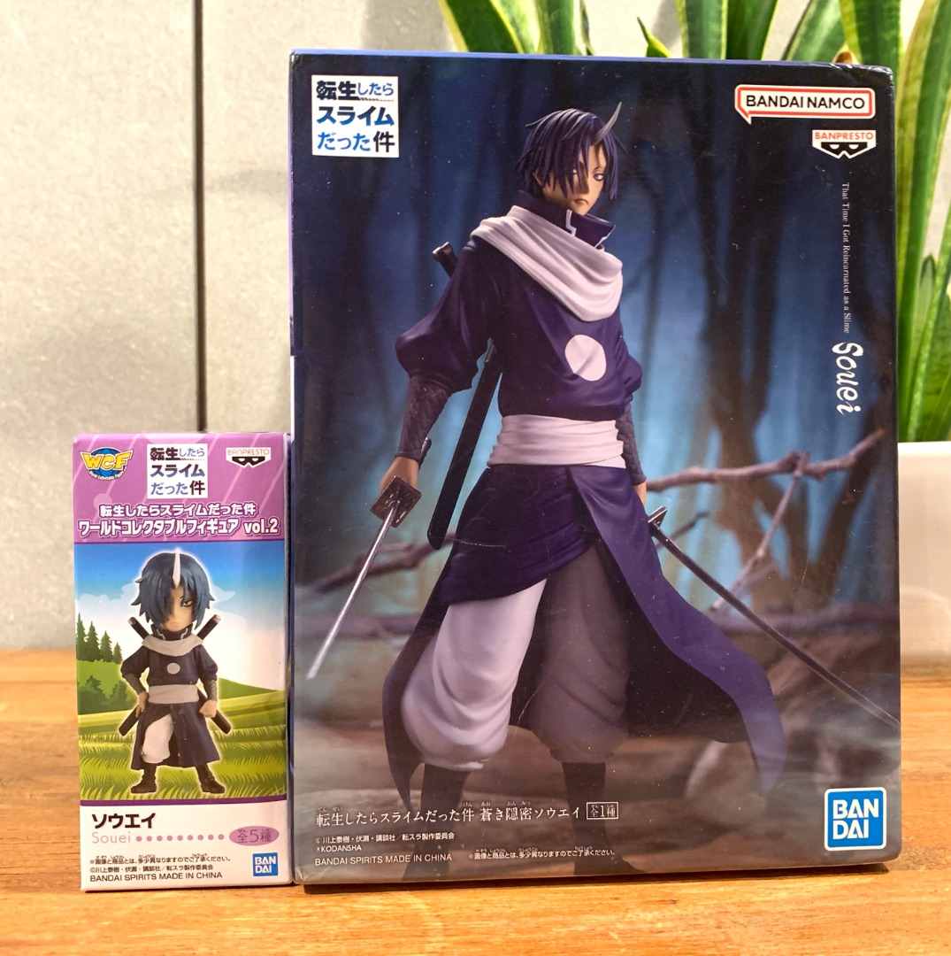 關於我轉生變成史萊姆這檔事 蒼影 模型 Otherworlder Souei figure 長闊盒 細盒 WCF 模型, 興趣及遊戲, 玩具 ...