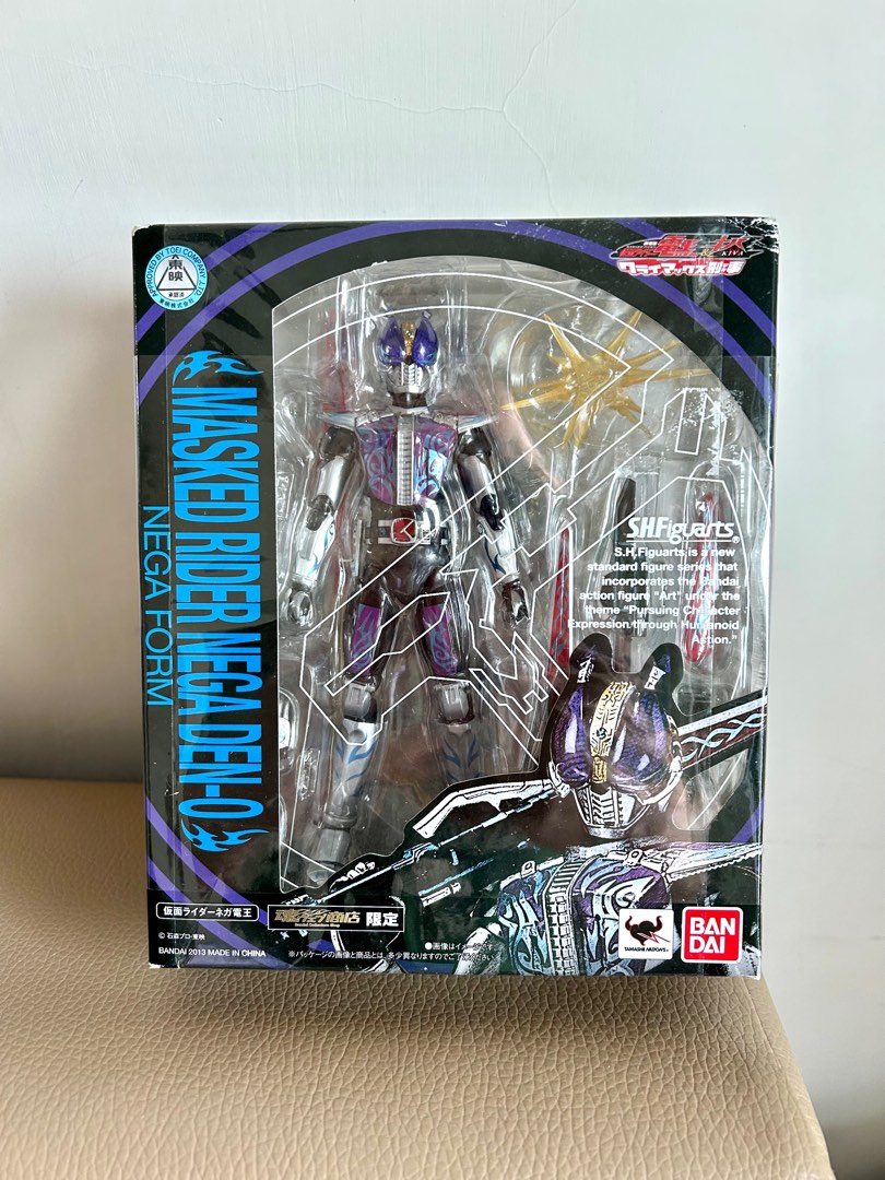 日版 全新 shf 電王限定 shf 負電王 限定 電王 真骨雕, 興趣及遊戲, 玩具 & 遊戲類 - Carousell