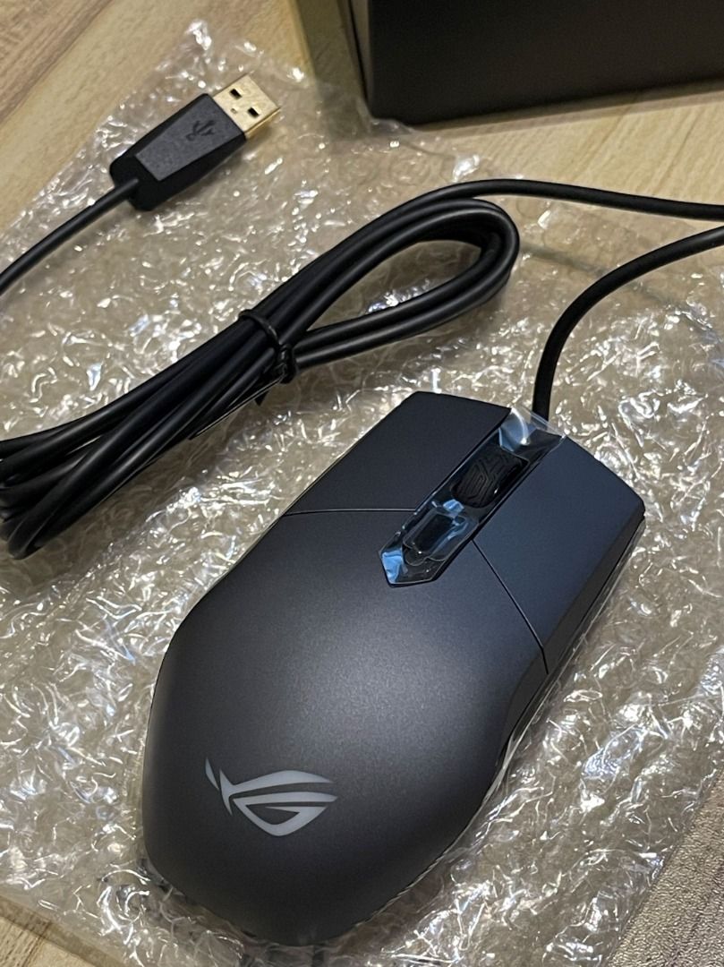 [全新現貨快速出貨] ASUS 華碩 ROG STRIX IMPACT P303 電競滑鼠 有線滑鼠, 電腦及科技產品, 電腦周邊產品, 電腦 ...