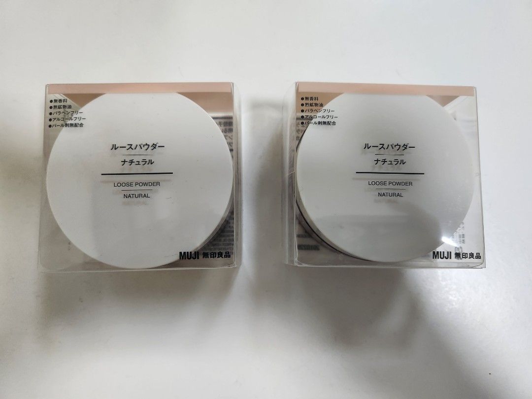 無印良品 Muji 碎粉 Loose Powder Natural, 美容＆化妝品, 健康及美容 - 皮膚護理, 化妝品 - Carousell
