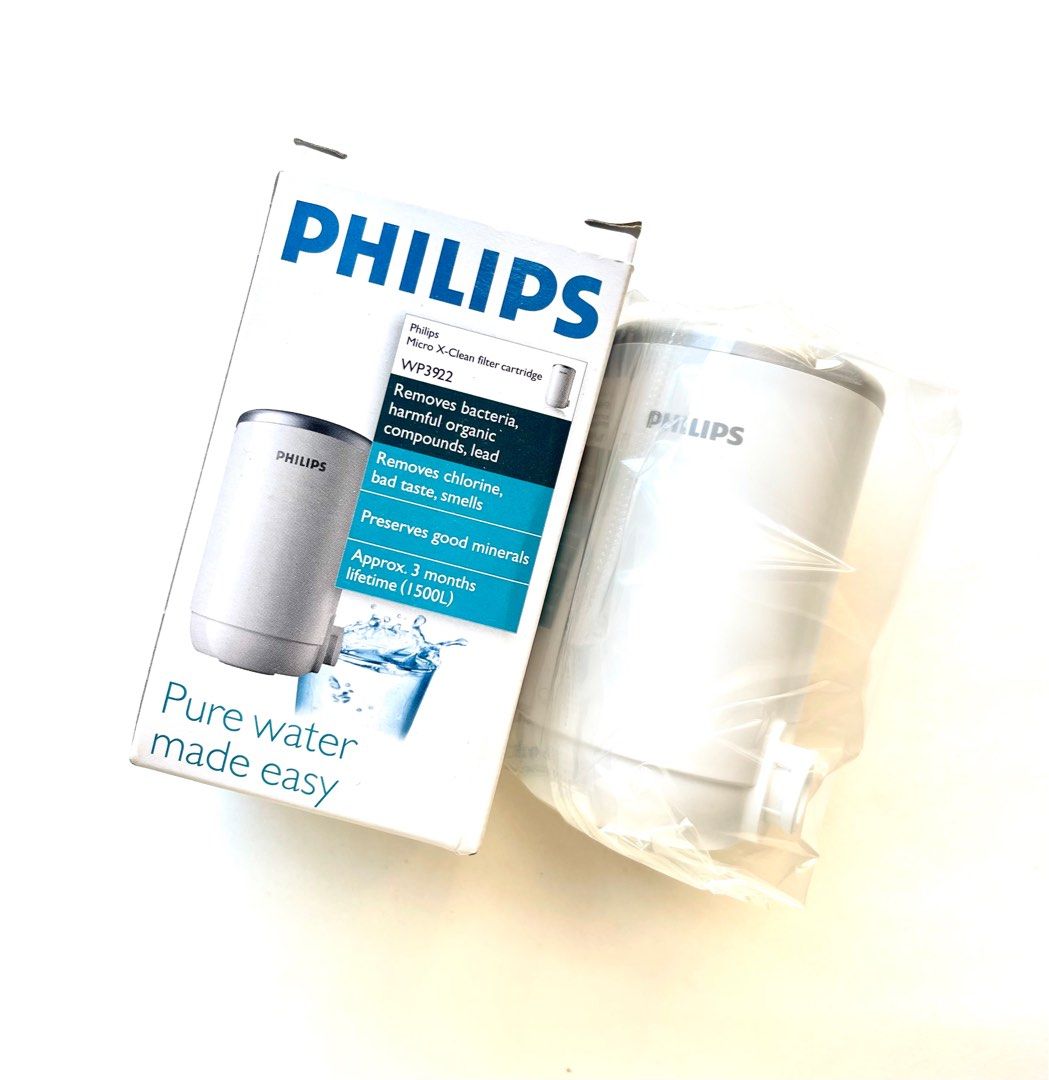 包郵 postage included WP3922 Philips 飛利浦 濾水器 濾芯 filter, 傢俬＆家居, 廚具和餐具, 濾水器 ...