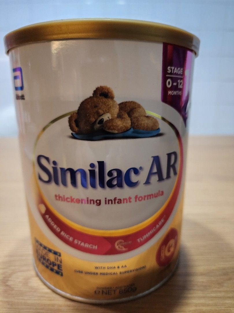 Abbott Similac AR Milk Formula Stage 1, Babies & Kids, Nursing & Feeding, Breastfeeding & Bottle ...
