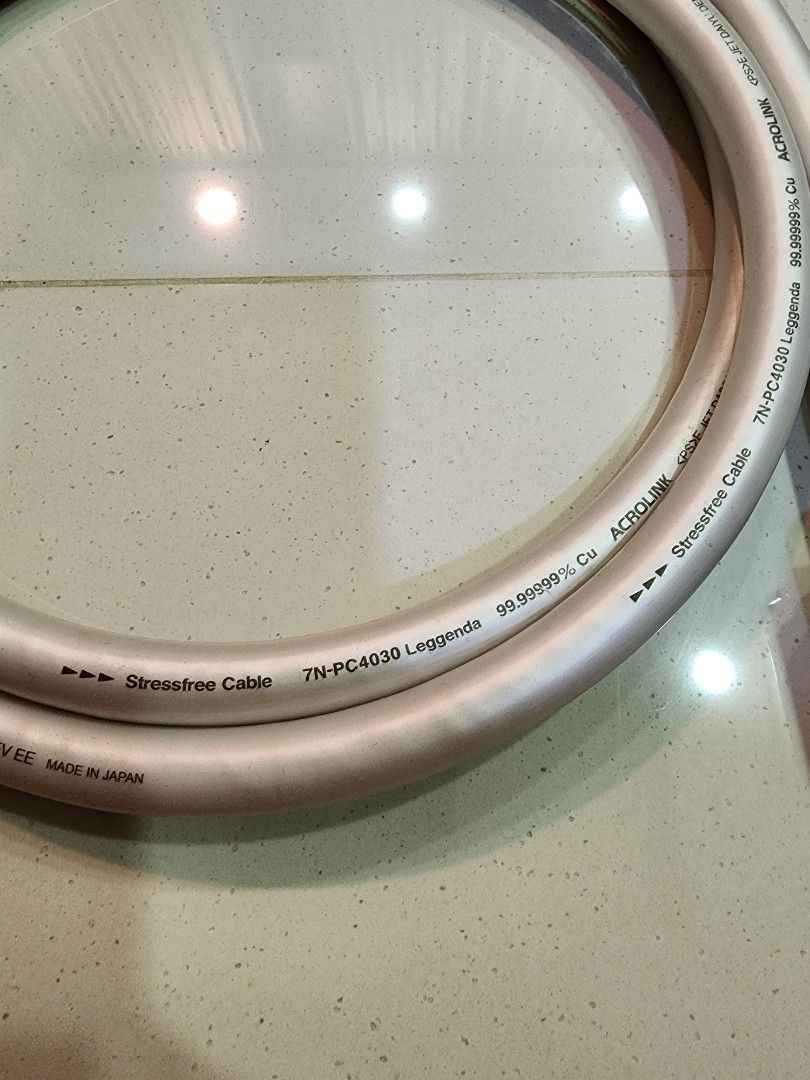 Acrolink leggenda 7N-PC4030 power cord 1.8m, Audio, Other Audio ...