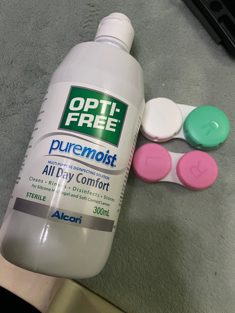 Alcon Puremoist All Day comfort contact lense solution, Beauty ...