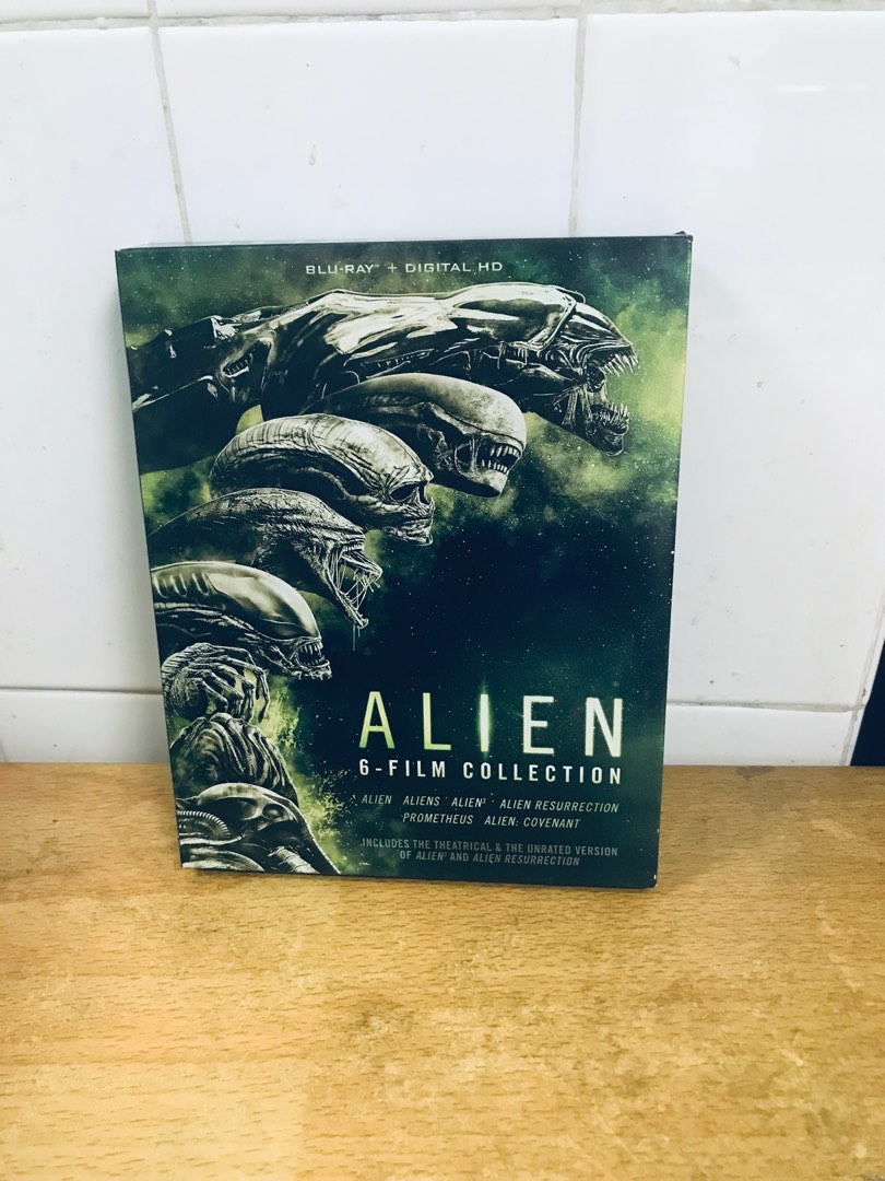 Alien- The 6-Film Collection (Boxed Set)-Original and genuine Blu ray ...