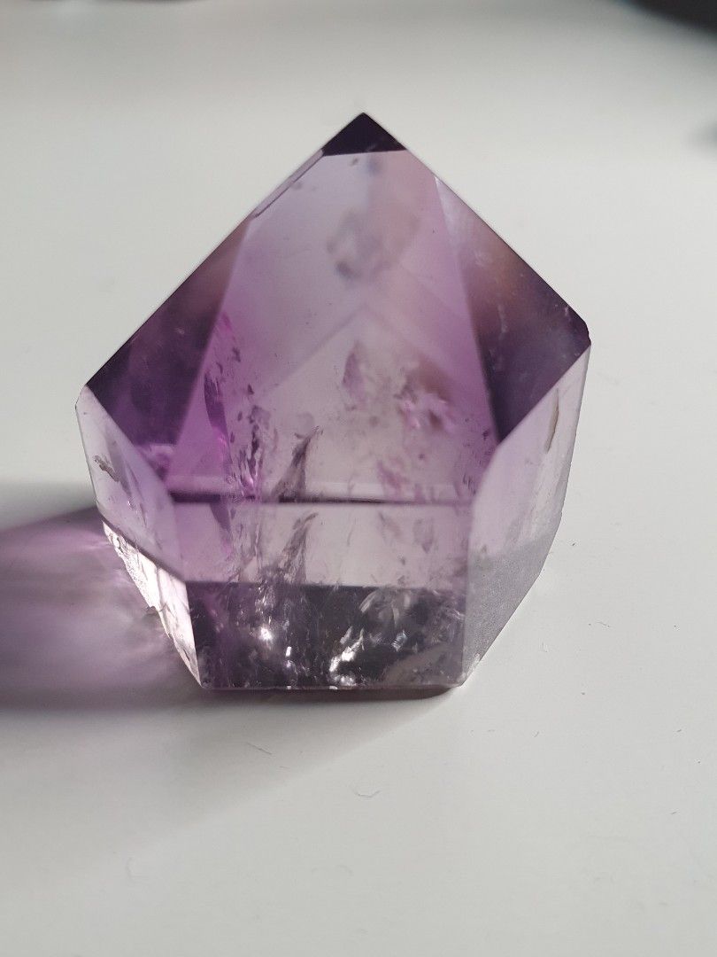 Amethyst Tower With Phantom Inclusion, Women's Fashion, Jewelry ...