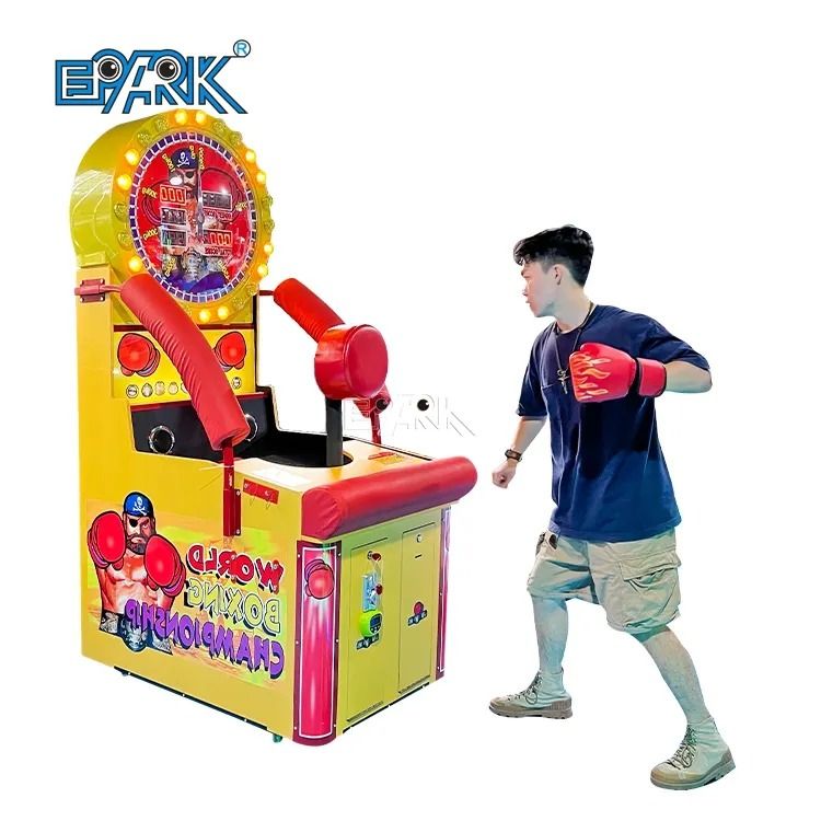 Amusement Arcade Machine World Boxing Championship Coin Operated Boxing ...