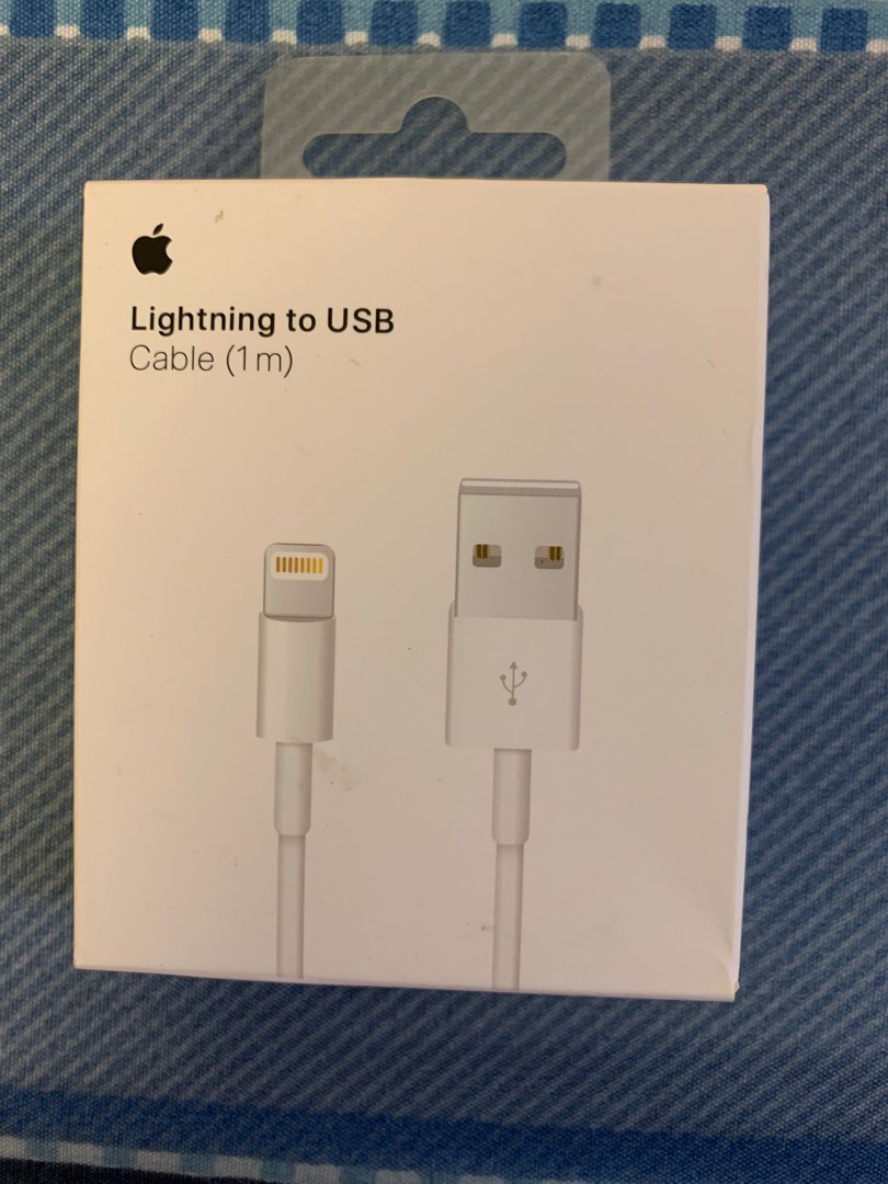 Apple lightning to USB 1Meter, Mobile Phones & Gadgets, Mobile & Gadget ...