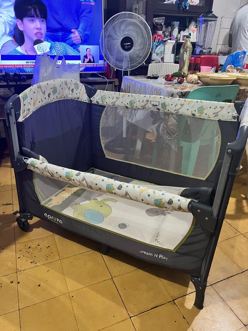 Apruva Collapsible Crib, Babies & Kids, Baby Nursery & Kids Furniture ...