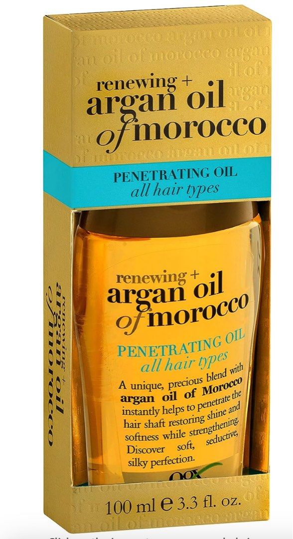 Argan Oil of Morroco Penetrating Oil All Hair Types, Beauty & Personal ...