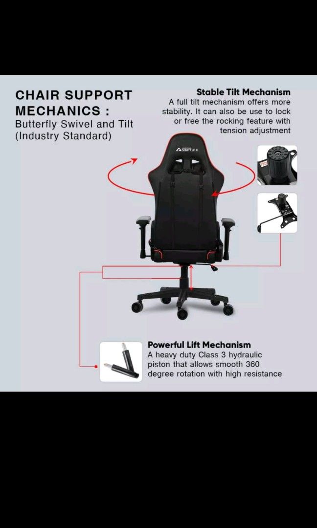 Armaggeddon Shuttle II Gaming Chair Premium PU Leather Ultimate|Cold ...