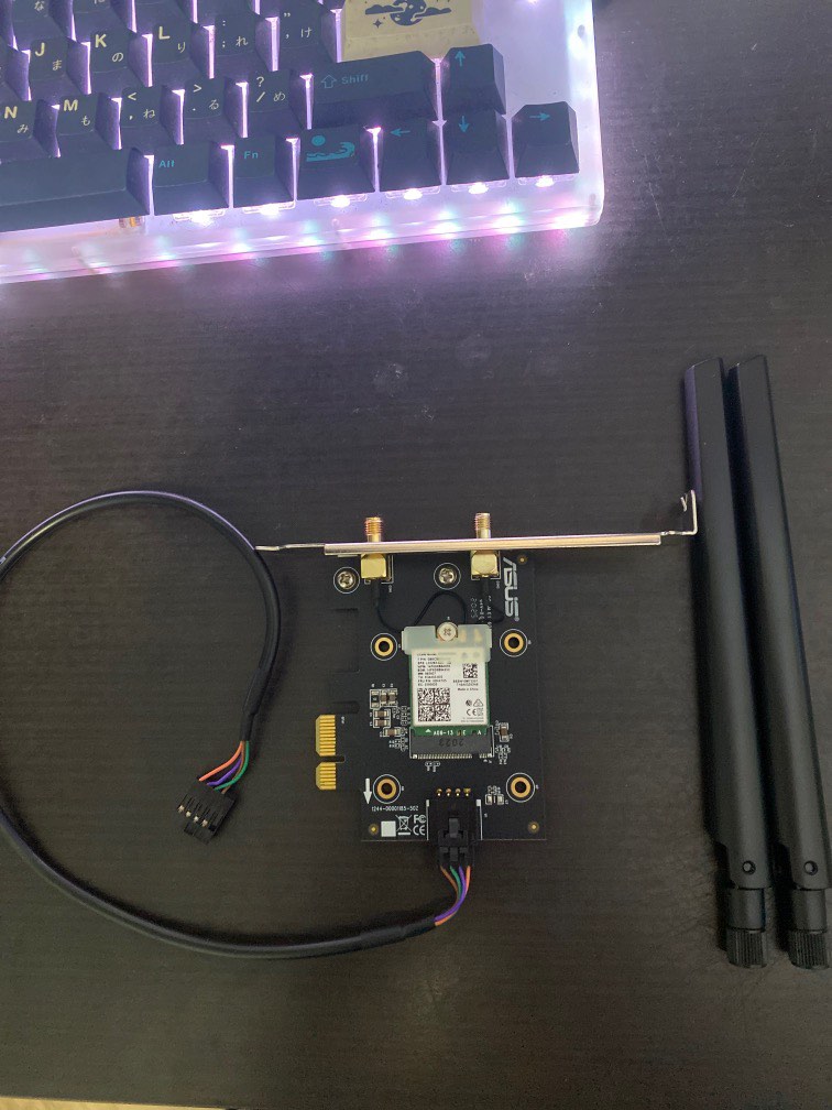 ASUS PCE-AX3000 WiFi 6 (802.11ax) Adapter with 2 external antennas ...