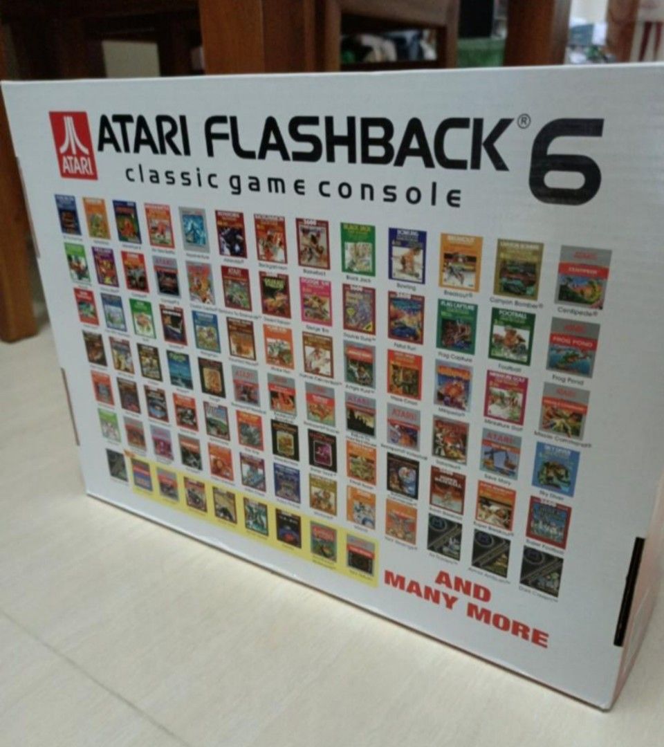 Atari Flashback 6, Video Gaming, Video Game Consoles, Others on Carousell