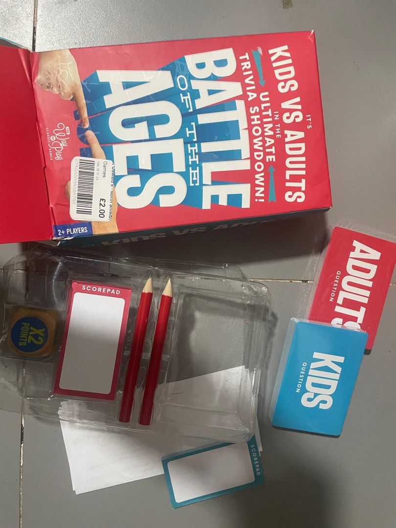 AUTHENTIC Battle of the Ages, Hobbies & Toys, Toys & Games on Carousell