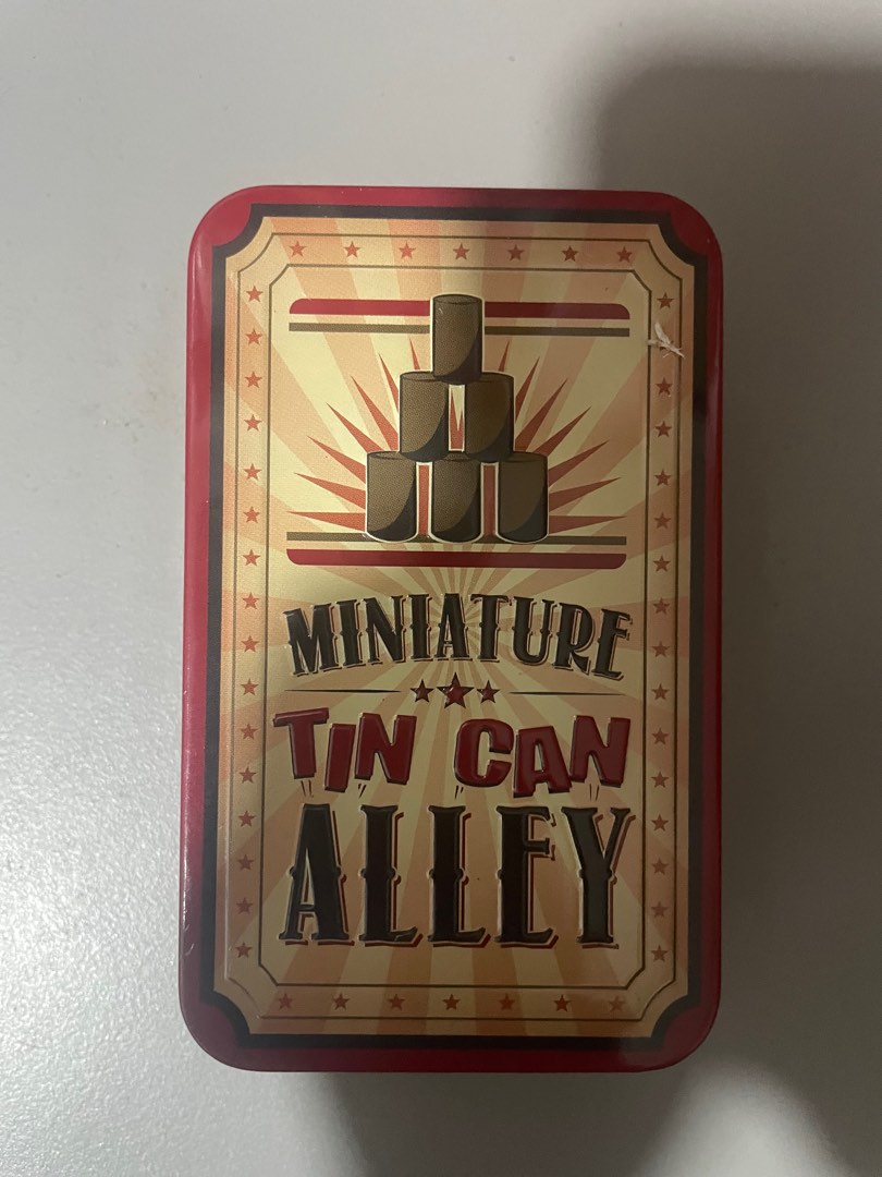 AUTHENTIC Tin Alley Can, Hobbies & Toys, Toys & Games on Carousell