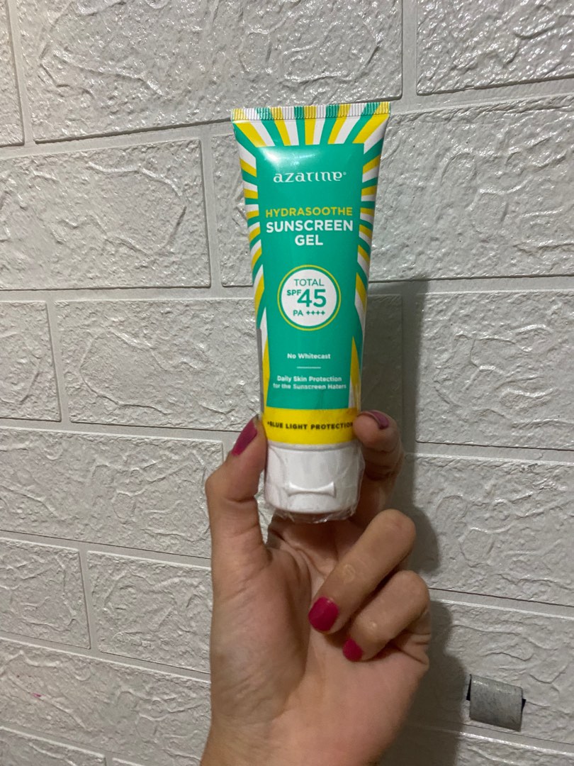 Azarine sunscreen spf 45, Kesehatan & Kecantikan, Kulit, Sabun & Tubuh ...