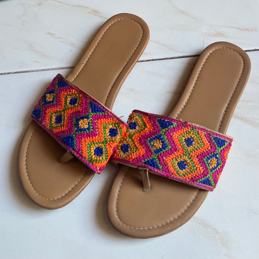 Aztec sandals on Carousell
