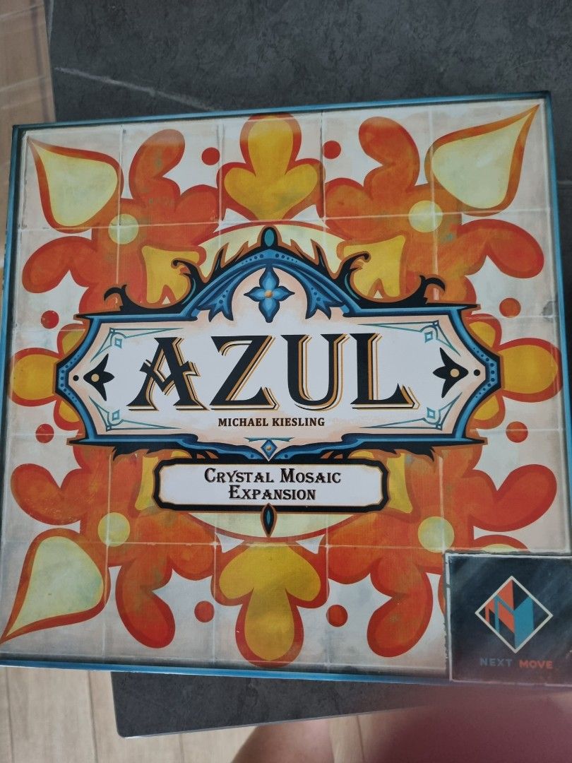 [Original] Azul crystal expansion, Hobbies & Toys, Toys & Games on ...