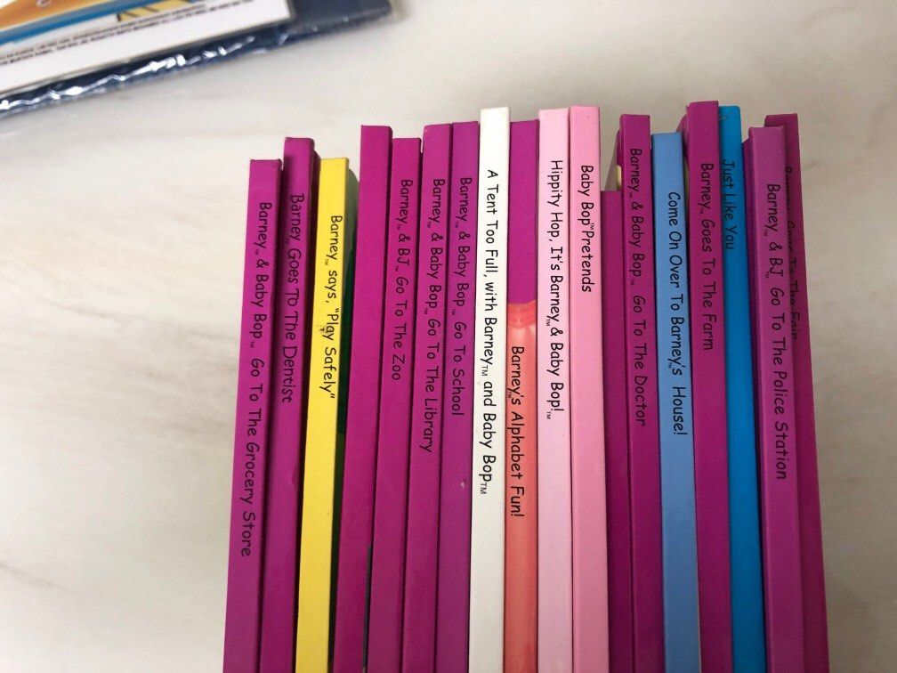 Barney children book series, Hobbies & Toys, Books & Magazines ...