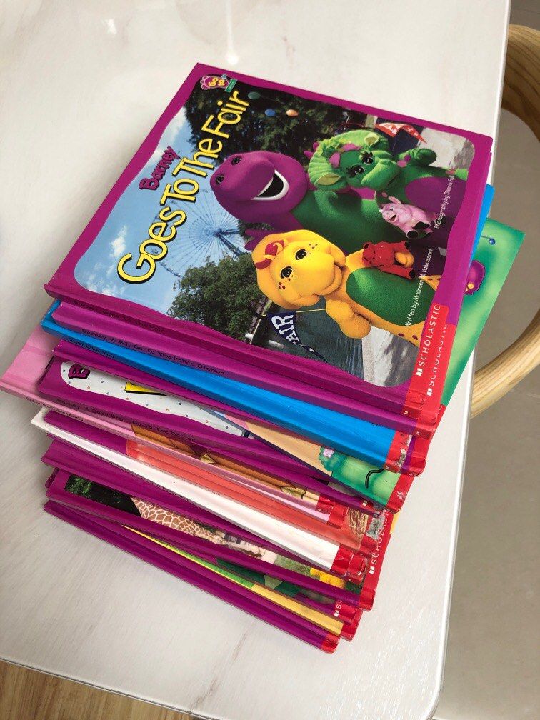 Barney children book series, Hobbies & Toys, Books & Magazines ...