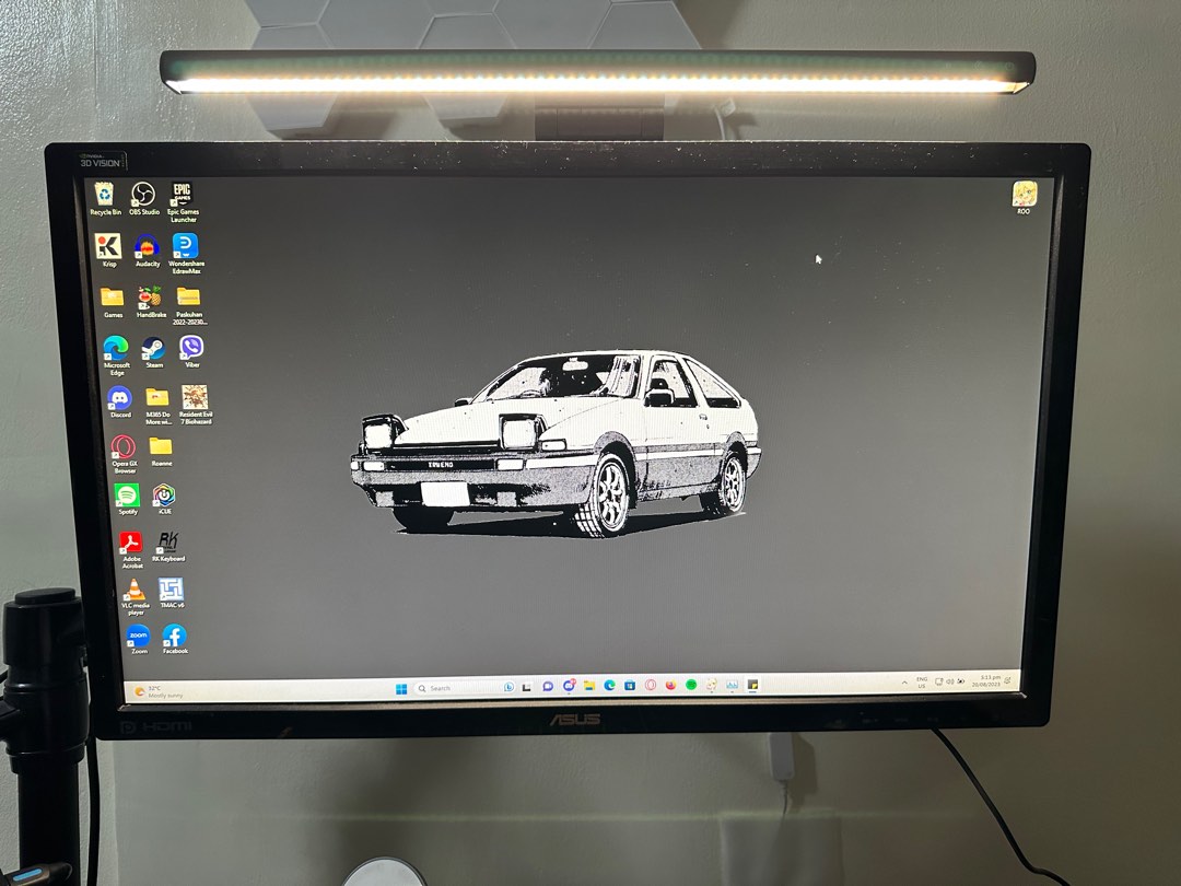 Baseus Monitor Mounted Lamp on Carousell